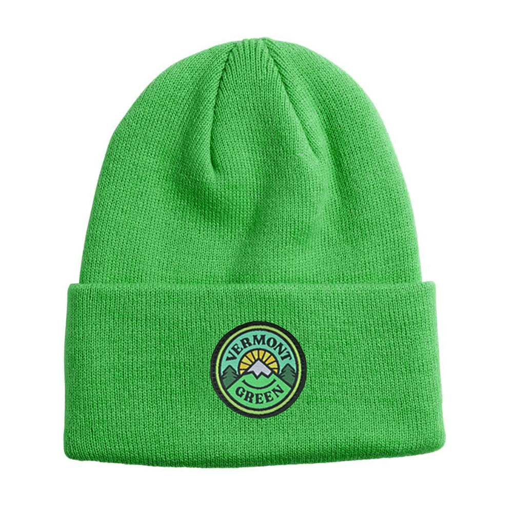 The Kelly Green Crest Beanie – Vermont Green FC