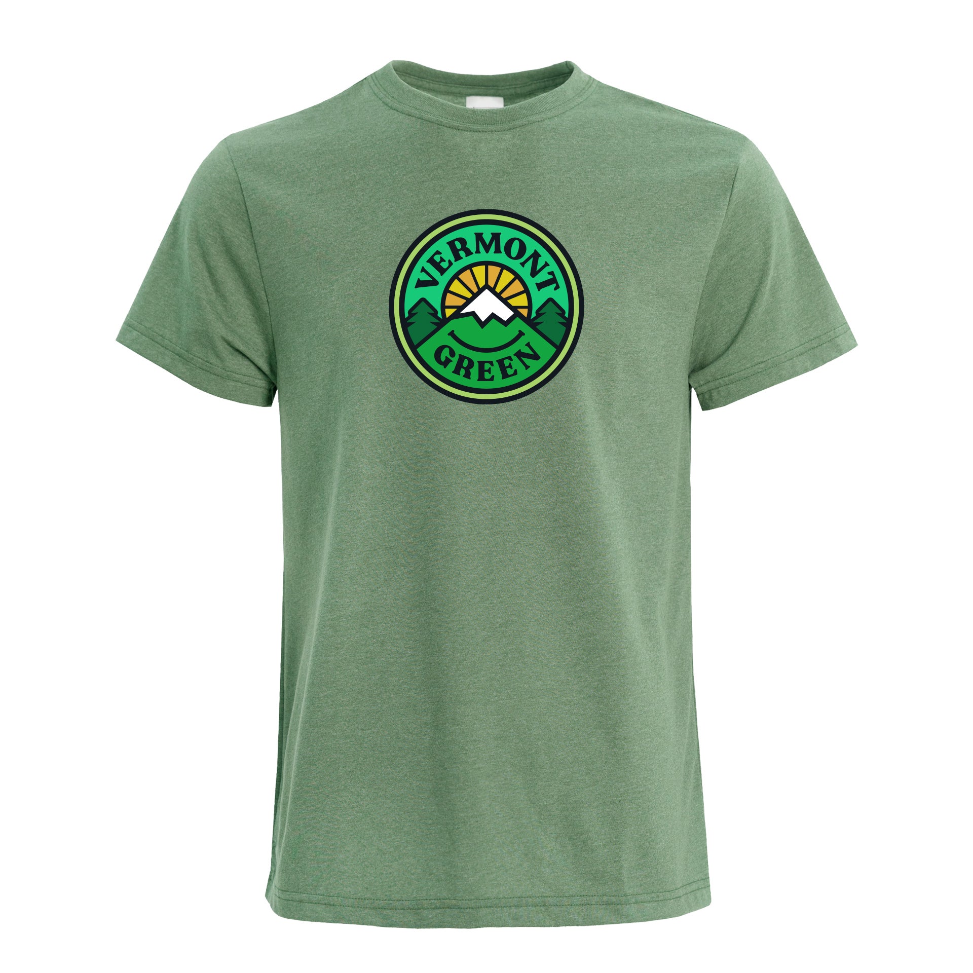 The Green Crest Tee – Vermont Green FC